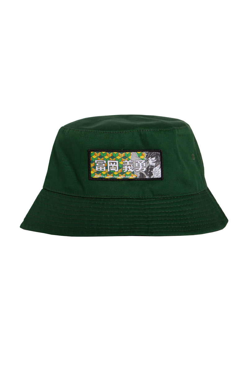 Demon Slayer: Kimetsu no Yaiba Bucket Hat - Forest Green Demon Slayer: Kimetsu no Yaiba Bucket Hat - Forest Green