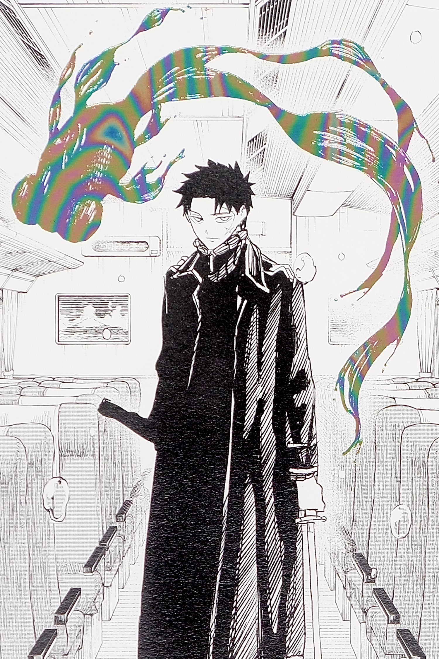Kagurabachi Manga Panel Art Print with Holographic Details – Shonen ...