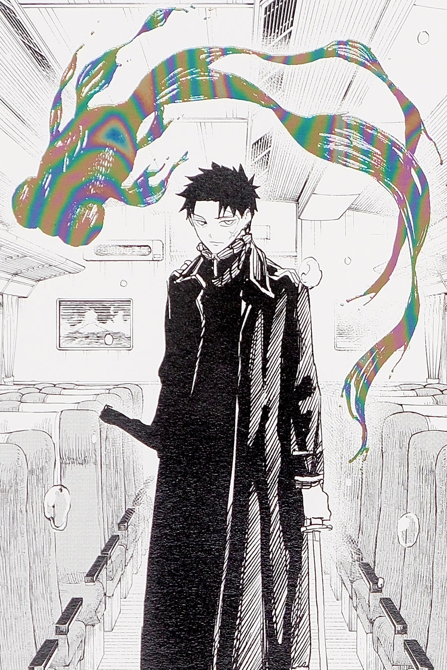 Kagurabachi Manga Panel Art Print with Holographic Details – Shonen ...