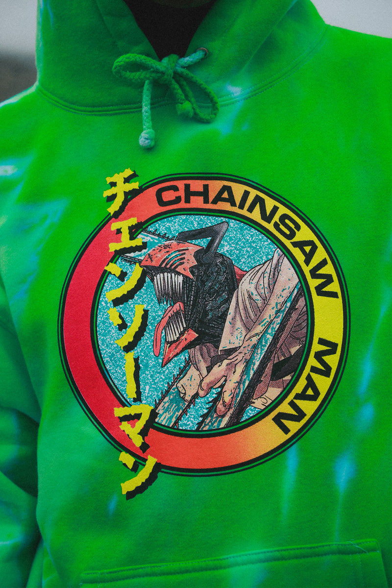 CSM Tiger Stripe Tie Dye Hoodie - Green Tiger – Shonen Jump Store