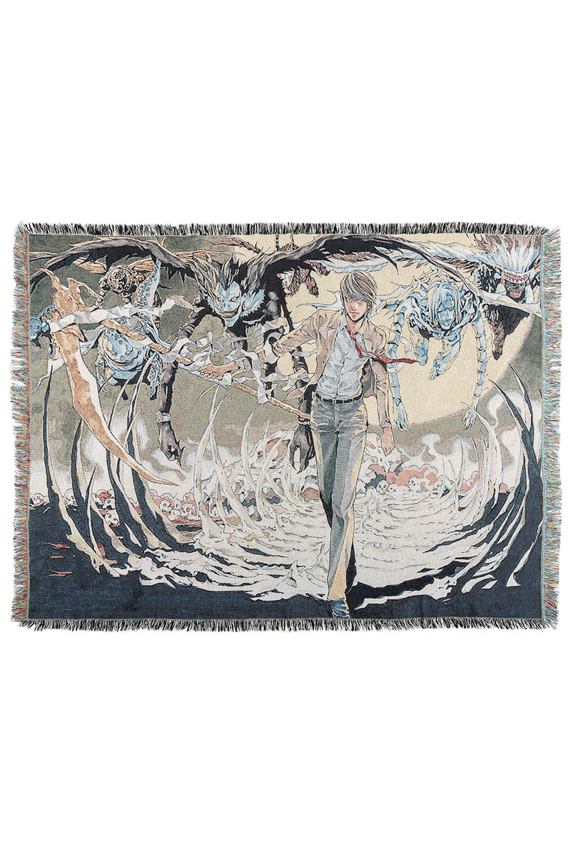 Death Note Shinigami Woven Tapestry Blanket – Shonen Jump Store