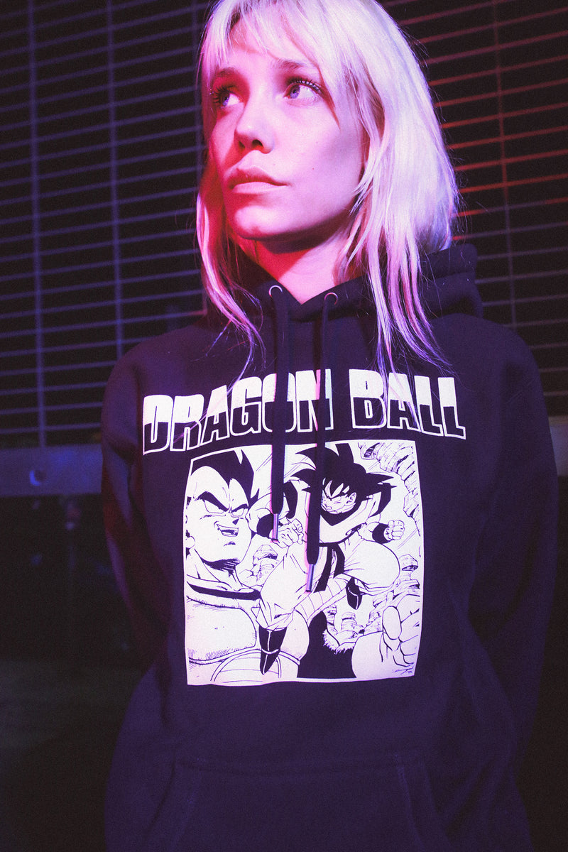 Dragon Ball: Saiyan Arc Goku vs Vegeta Hoodie - Navy – Shonen Jump Store