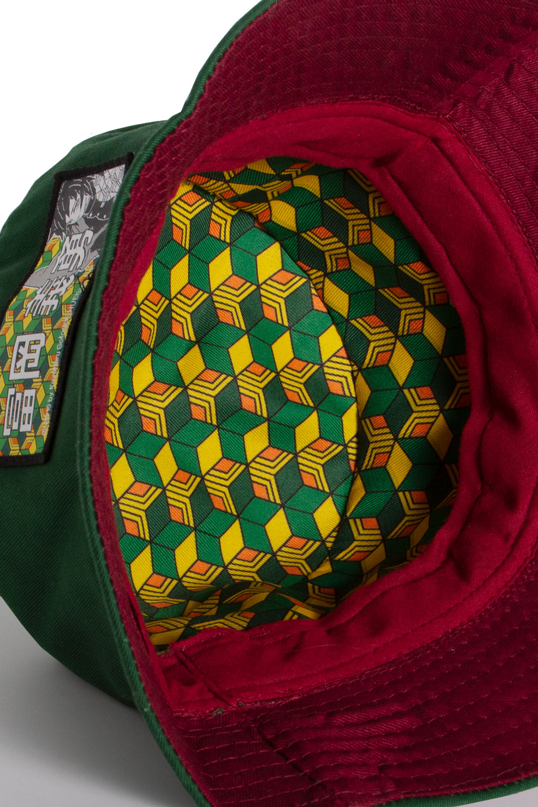 Demon Slayer: Kimetsu no Yaiba Bucket Hat - Forest Green Demon Slayer: Kimetsu no Yaiba Bucket Hat - Forest Green