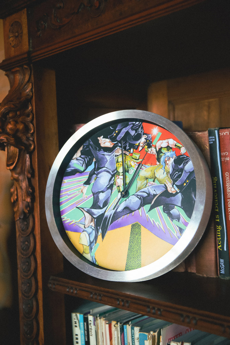 JoJo's Bizarre Adventure Stardust Crusaders Wall Clock – Shonen Jump Store